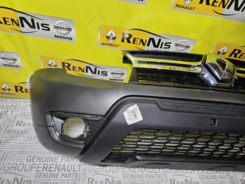 Рено Дастер 2 2015 бампер передний В СБОРЕ аналог 620224960R / 620226148R