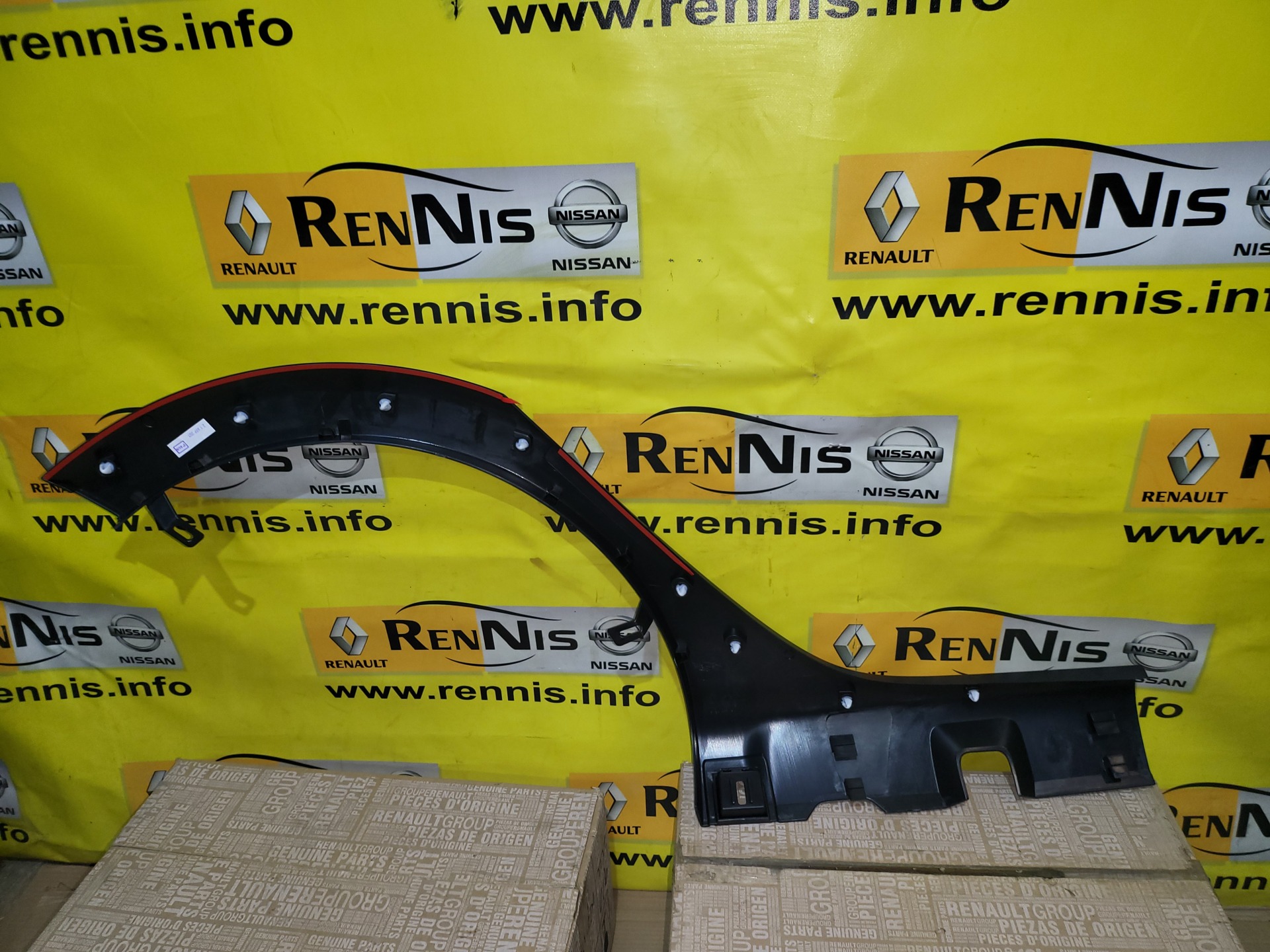 Рено Сандеро 2 SW 2014 молдинг арки крыла задний ЛЕВЫЙ новый ОРИГИНАЛ ...